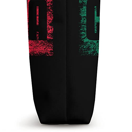 Chihuahua con la bandera de México Tote Bag