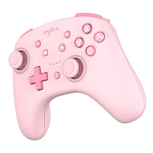 PXN Wireless Switch Controller - is compatible with Switch/Switch Lite/OLED - It is a Switch Controller with features including Turbo, Wake-up, NFC, Motion, and Vibration. (Note: iOS devices with