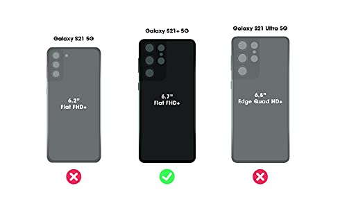 OtterBox Defender Series Screenless Case for Galaxy S21 Plus 5G (ONLY - Does not fit non-Plus size or Ultra) Varsity Blues