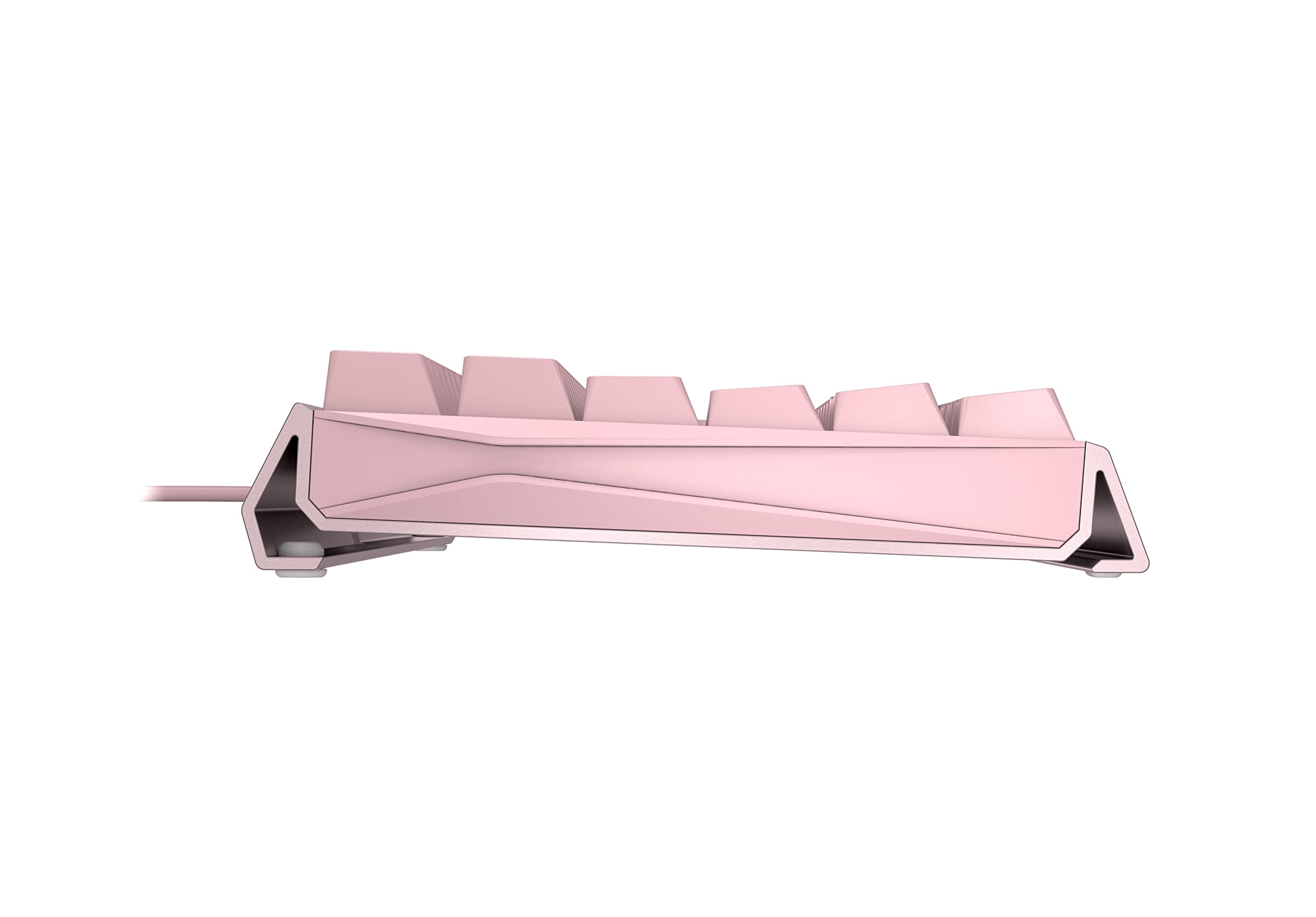 Cherry MX 3.0 S Wired Mechanical Gaming Keyboard. Aluminum Housing Built for Gamers w/MX Brown Switches. RGB Backlit Color Display Over 16m Colors. Pink