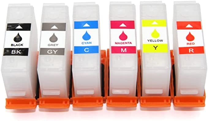 INKXPRO 312XL 6 X100ml Sublimation Ink Refill Cartridge Set No Chip Sublimation for EPS0N XP-15000 15010 Printer