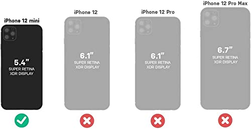 OtterBox Symmetry Series Clear Case for iPhone 12 Mini, Non-Retail Packaging - Clear