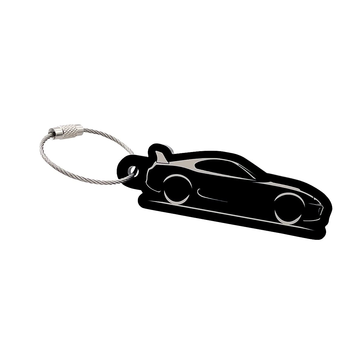 Boostnatics Acrylic Keychain Keyring compatible with Toyota Supra MK4 Key Fob
