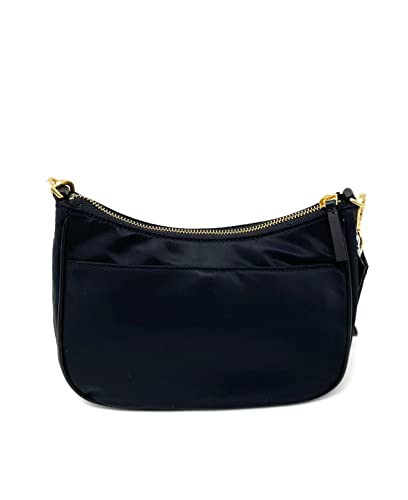 Tory Burch Nylon Web Mini Hobo in Black