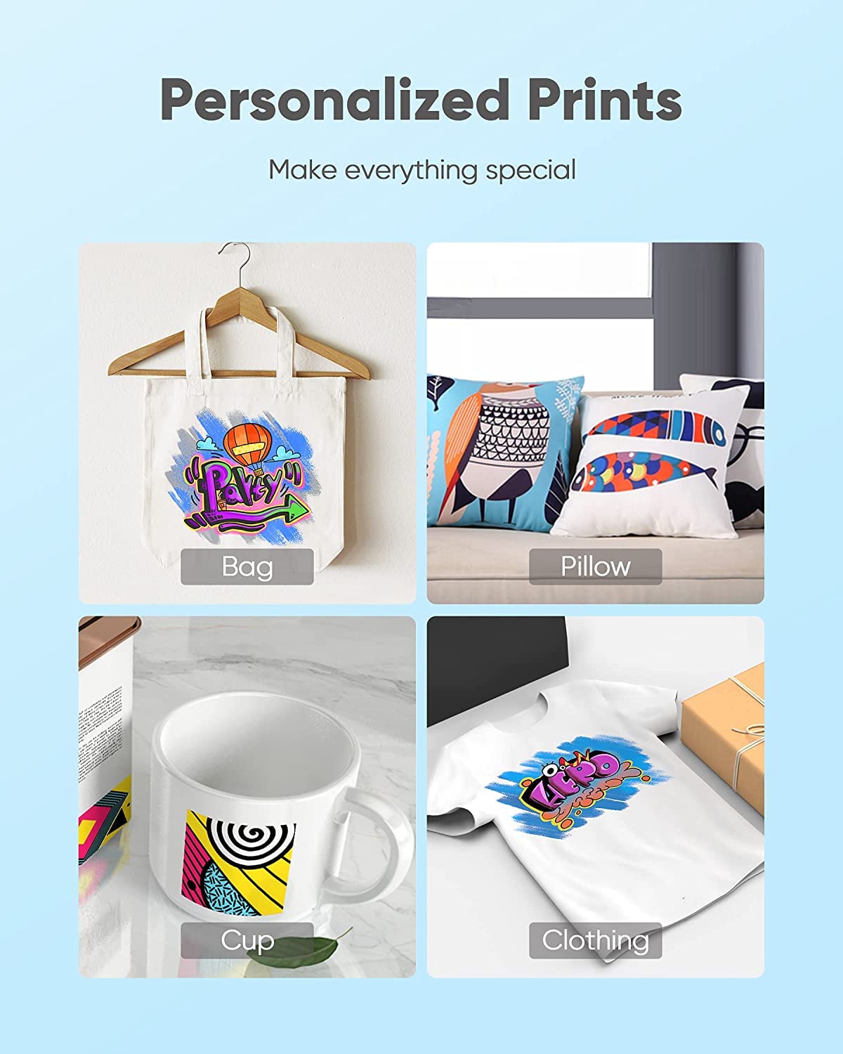 ecodot 400ML Autofill Sublimation Ink for EcoTank Inkjet Printer ET-2720 ET-2760 ET-3760 ET-4700 ET-7710 ET-15000 ET-2803 ET2800 Heat Press Transfer on T-Shirt Mug