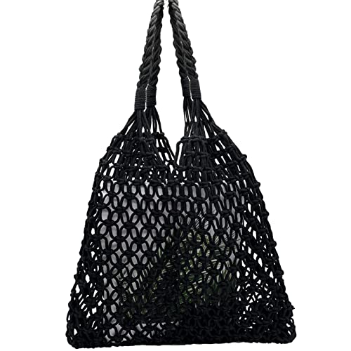 Lytosmoo Straw Beach Tote for Women Summer Beach Bag Woven Tote Bag Handbags