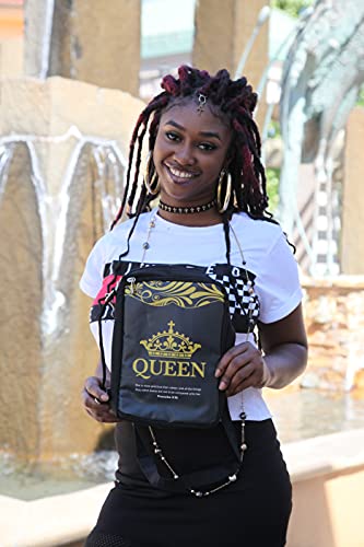 African American Expressions - Sunday Morning/Ladies With Hats Bible Organizer (7.5" x 10.5", Removable shoulder strap included) BO-136