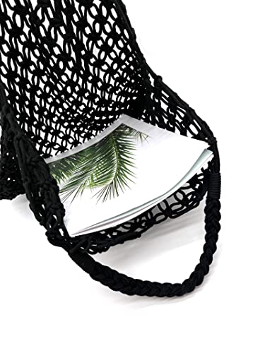 Lytosmoo Straw Beach Tote for Women Summer Beach Bag Woven Tote Bag Handbags