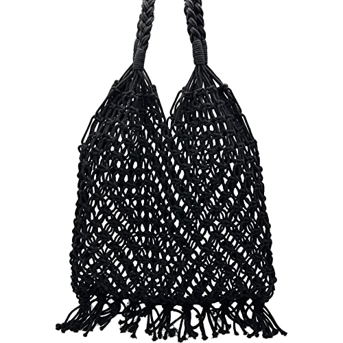 Lytosmoo Straw Beach Tote for Women Summer Beach Bag Woven Tote Bag Handbags