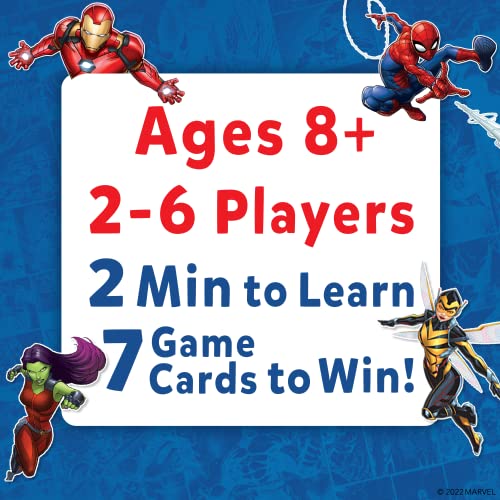 Skillmatics Marvel Card Game - Guess in 10, Quick Game of Smart Questions, Gifts for 8 Year Olds and Up, Fun Family Game
