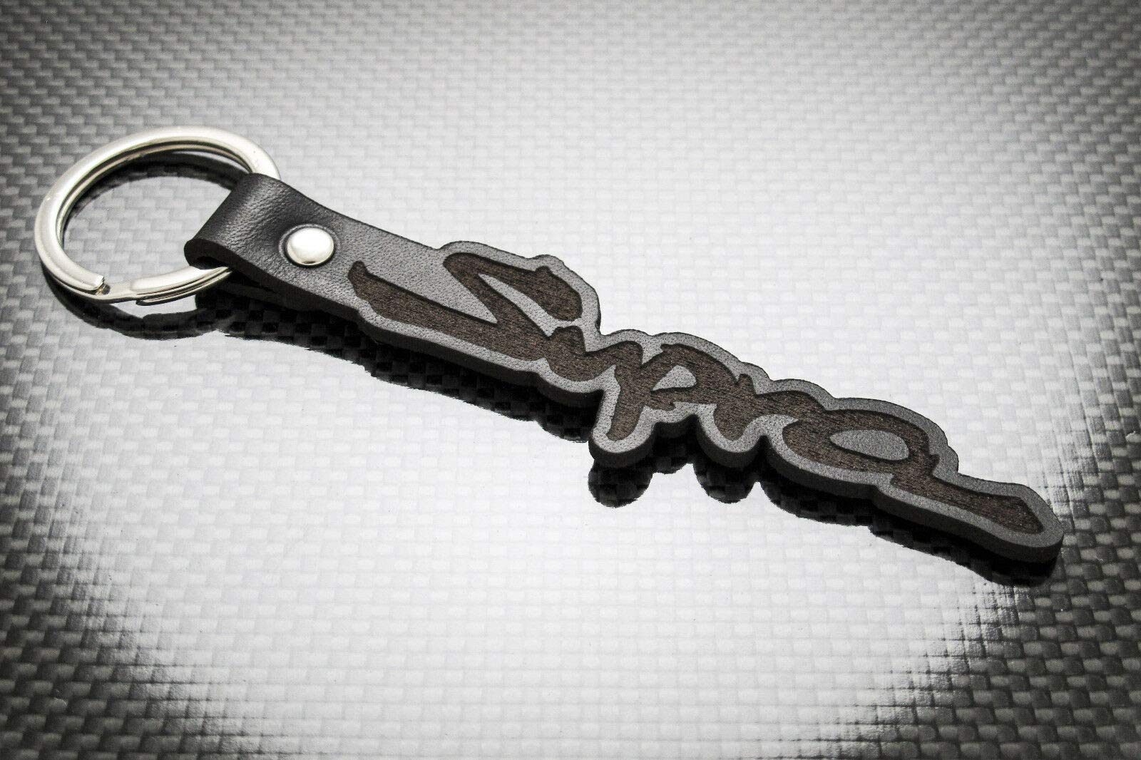 Boostnatics Handmade Leather Keychain Keyring compatible with Supra Key Fob