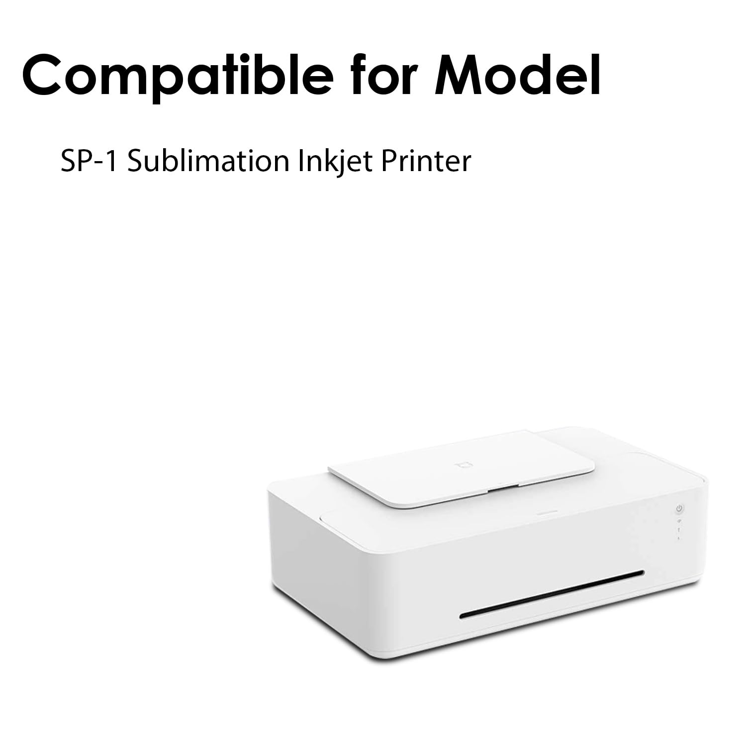 ZHINGUAN 1 Pcs Ink T3661 Remanufactured Works for SP-1 Sublimation Inkjet Printer （1-Black