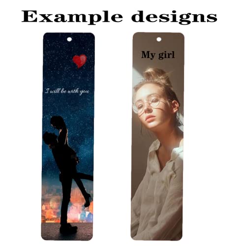 Custom Bookmark with Tassel Gift Box for Book Lovers MetalBookmark Personalized with Text and Picture