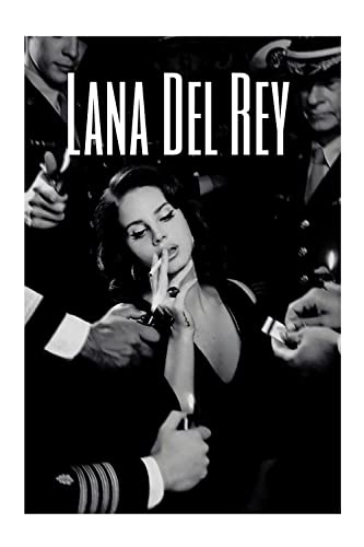 Ukeclvd Malena Movie Poster Lana Del Rey Family Decorative Painting Wall Art Canvas Posters Gifts 12x18 inch No Frame