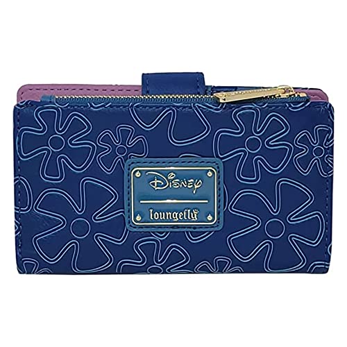 Loungefly Faux Leather Disney Stitch Wallet Snap Flap Clutch