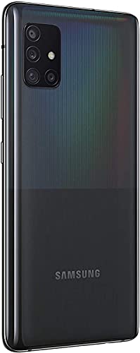 SAMSUNG Galaxy A51 128GB (6.5 inch) Display Quad Camera 48MP A515U Black Unlocked (Renewed), A51 128GB A515U