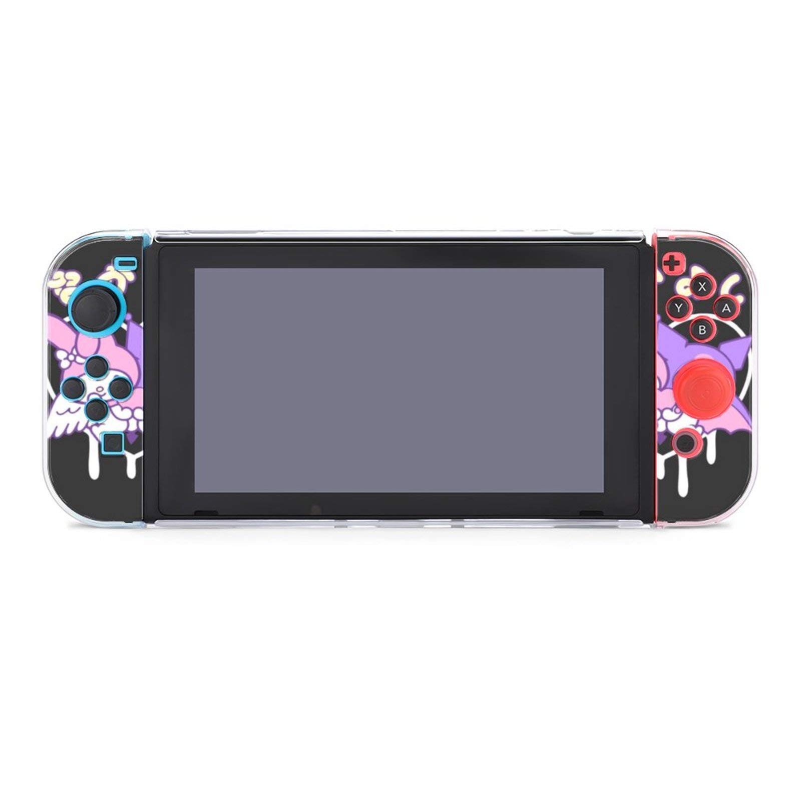 Kuromi Case for Nintendo Switch,Protective Case Cover for Switch and Joy Con Controller,Switch with Shock-Absorption and Anti-Scratch Design(Kuromi)