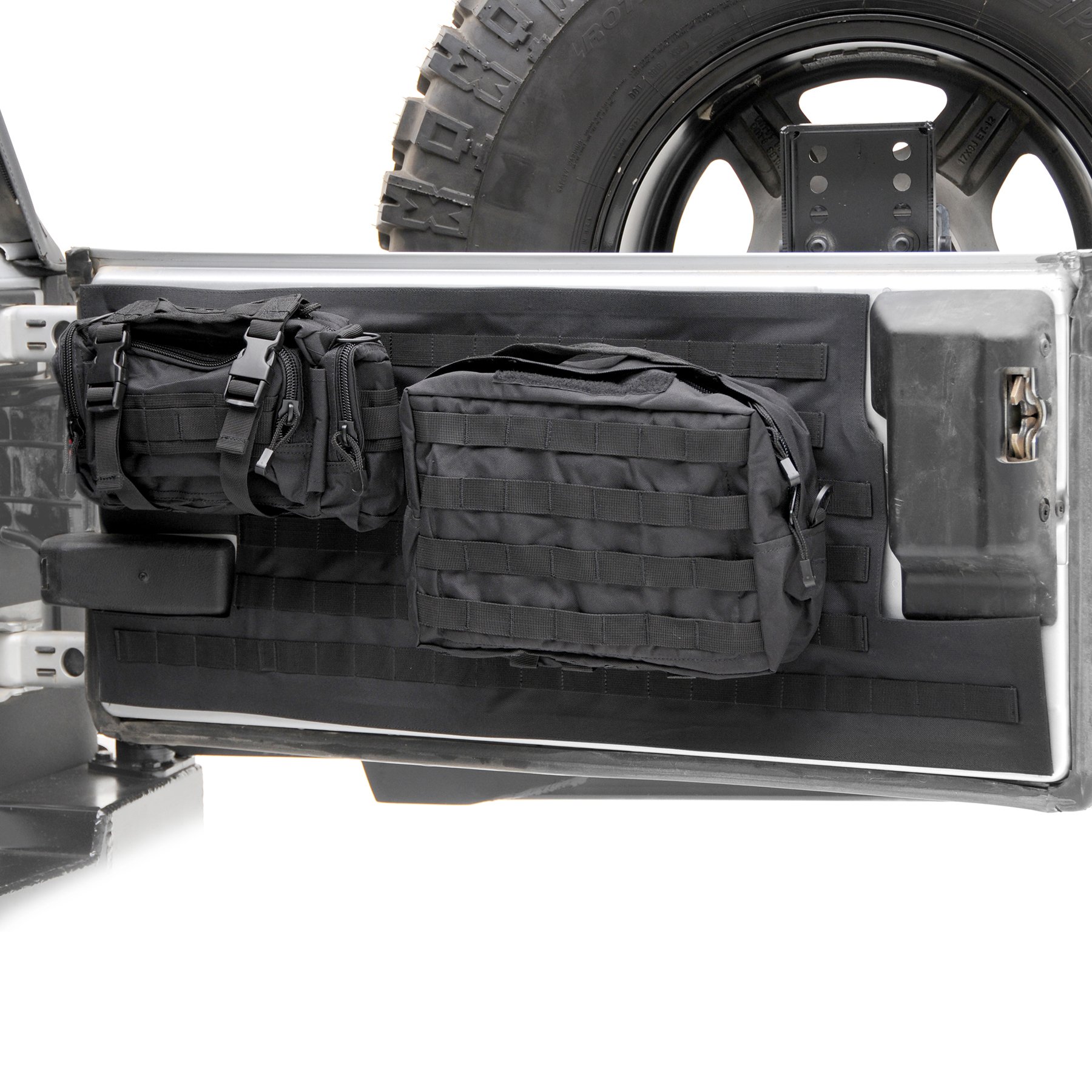 Smittybilt G.E.A.R. Tailgate Cover (Black Denim) - 5662201