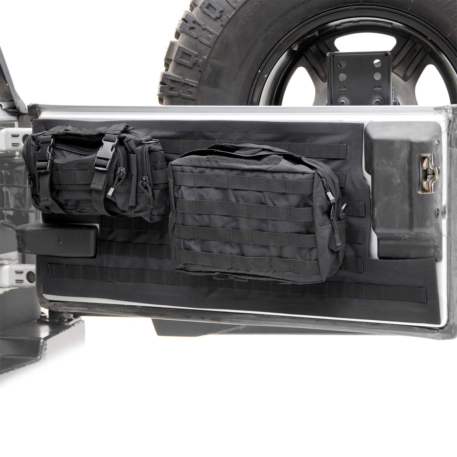 Smittybilt G.E.A.R. Tailgate Cover (Black Denim) - 5662201