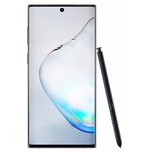 SAMSUNG Galaxy Note 10 (256GB, 8GB) 6.3'' AMOLED, IP68 Water Resistant, Snapdragon 855, 4G LTE Fully Unlocked (T-Mobile, Verizon, Global) N970U US Model (w/ Fast Wireless Charging Pad, Aura Black)