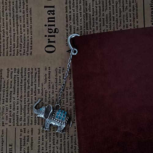 Gzrlyf Elephant Bookmark Luminous Bookmarks Elephant Gifts for Elephant Lovers Book Lover Gifts (Luminous Bookmark)