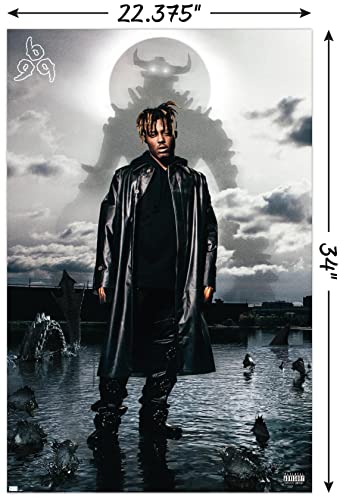 Trends International Juice WRLD - Fighting Demons Album Cover Wall Poster