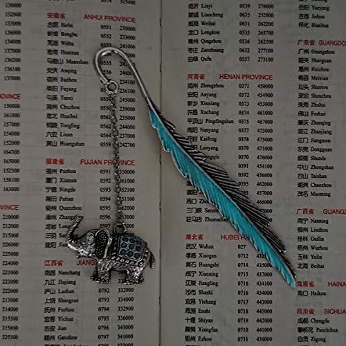 Gzrlyf Elephant Bookmark Luminous Bookmarks Elephant Gifts for Elephant Lovers Book Lover Gifts (Luminous Bookmark)