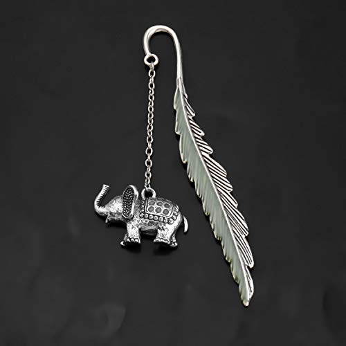 Gzrlyf Elephant Bookmark Luminous Bookmarks Elephant Gifts for Elephant Lovers Book Lover Gifts (Luminous Bookmark)