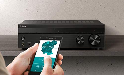 Sony STRDH190 2-ch Stereo Receiver with Phono Inputs & Bluetooth with 100ft of Speaker Wire and 5 Pairs of Banana Plugs