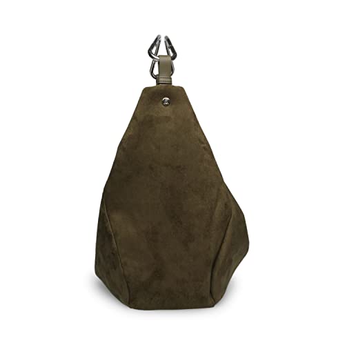 Steve Madden LANTA Faux Suede Hobo, Olive