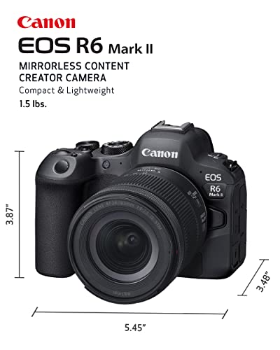 Canon EOS R6 Mark II RF24-105mm F4-7.1 is STM KIT