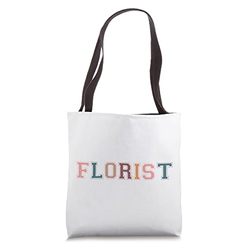 Floral Designer Flower Shop Florist Tote Bag