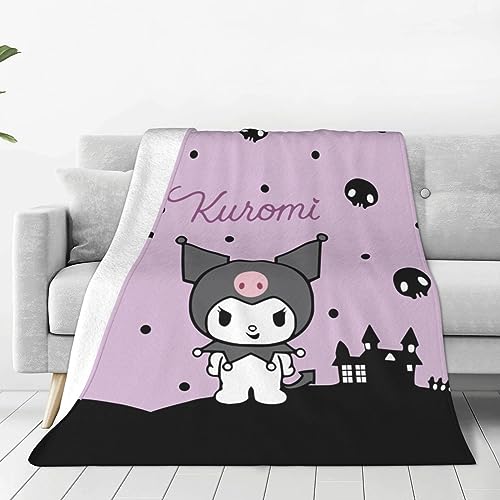 Cute Super Soft Blanket All Season Flannel Fleece Blanket for Kids Adult Sofa Bedding Living Room Decor 50"X40"