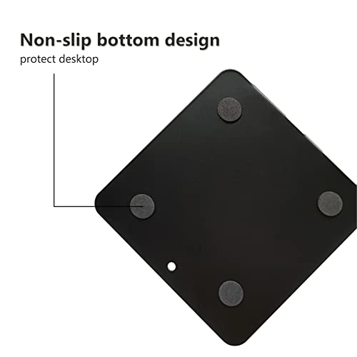 Book Ends, 4 Pieces Bookends for Shelves, Metal Book Ends Supports for Bookrack Desk,Books, Unique Appearance Design,Heavy Duty