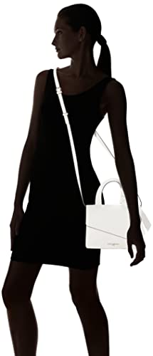 Karl Lagerfeld Paris womens Chantelle Cross Body, Winter White Iris, One Size US