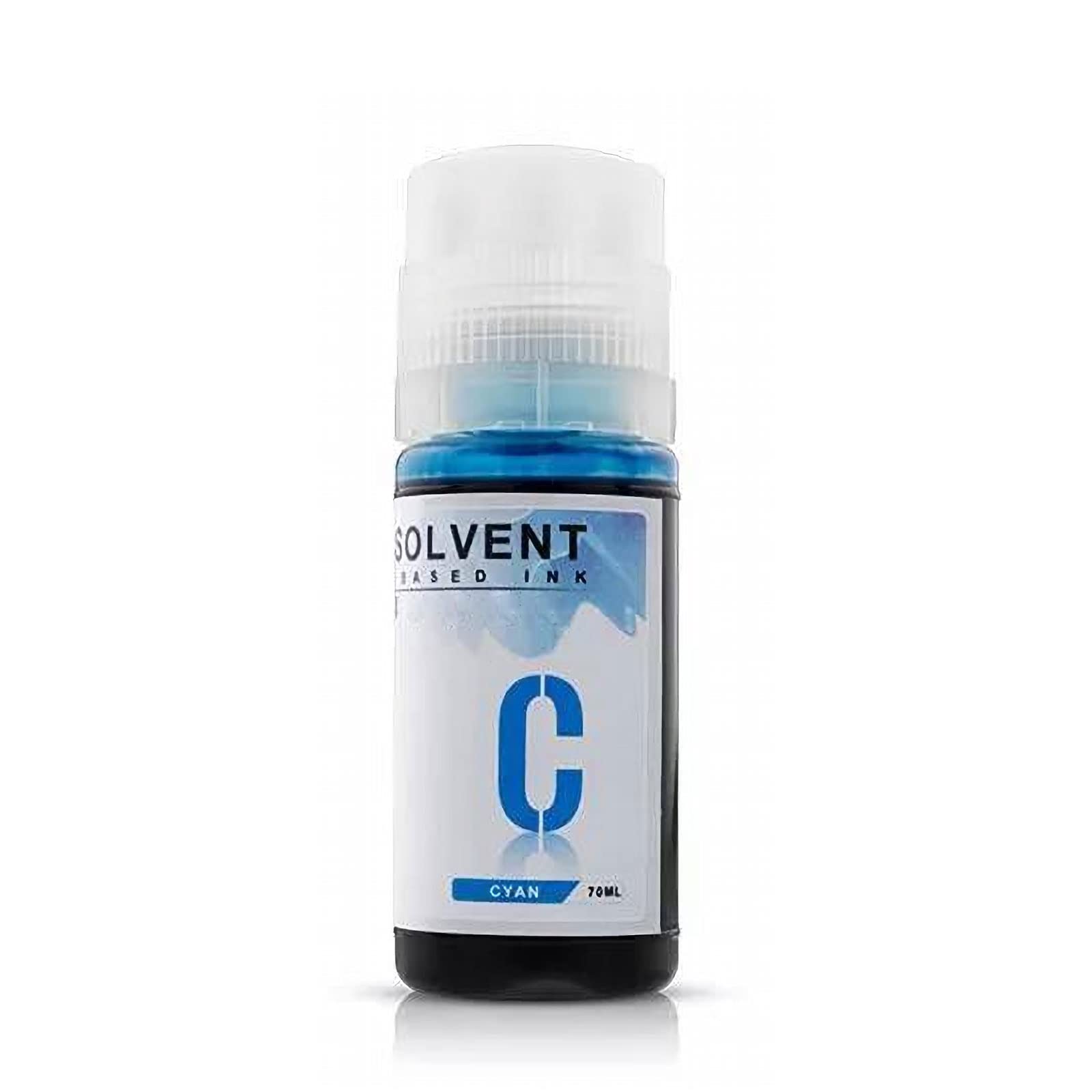 Eco Solvent Ink for Epson Printer ET-15000 ET-2800 ET-2803 ET-4800 ET-2850 ET-2720 ET-2760 ET-2750 ET-4700 Water Based Ecosolvent Ink Eco-Solvent Ink (4x70ML/Auto-Fill/Syringe-Free)