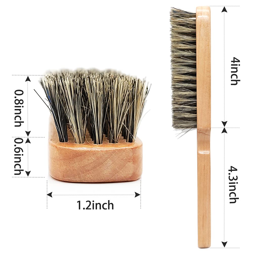 SUNBIRD Beard Brush For Men (Soft brush),Bristle brushes,Men's Beard Grooming Tools And Beard Styling Daily Care