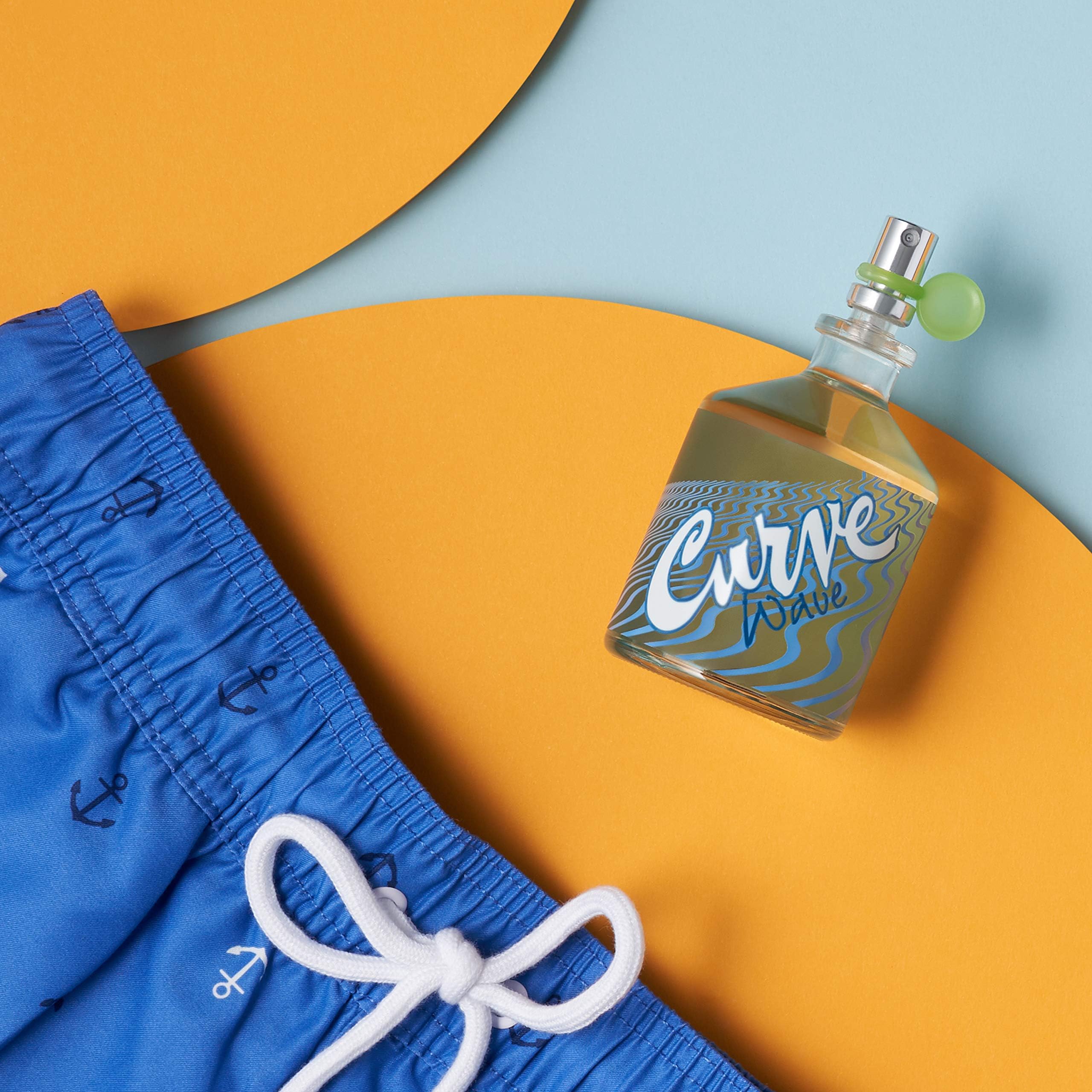 Men's Cologne Fragrance Spray by Curve, Casual Cool Day or Night Scent, Curve Wave, 4.2 Fl Oz