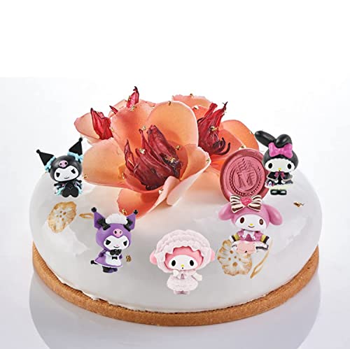 Anime Figure Toys Anime Cake Toppers Cute Room Decor PVC Model Dolls Cute Action Figure Statues (melo-Kuro 5pcs)¡