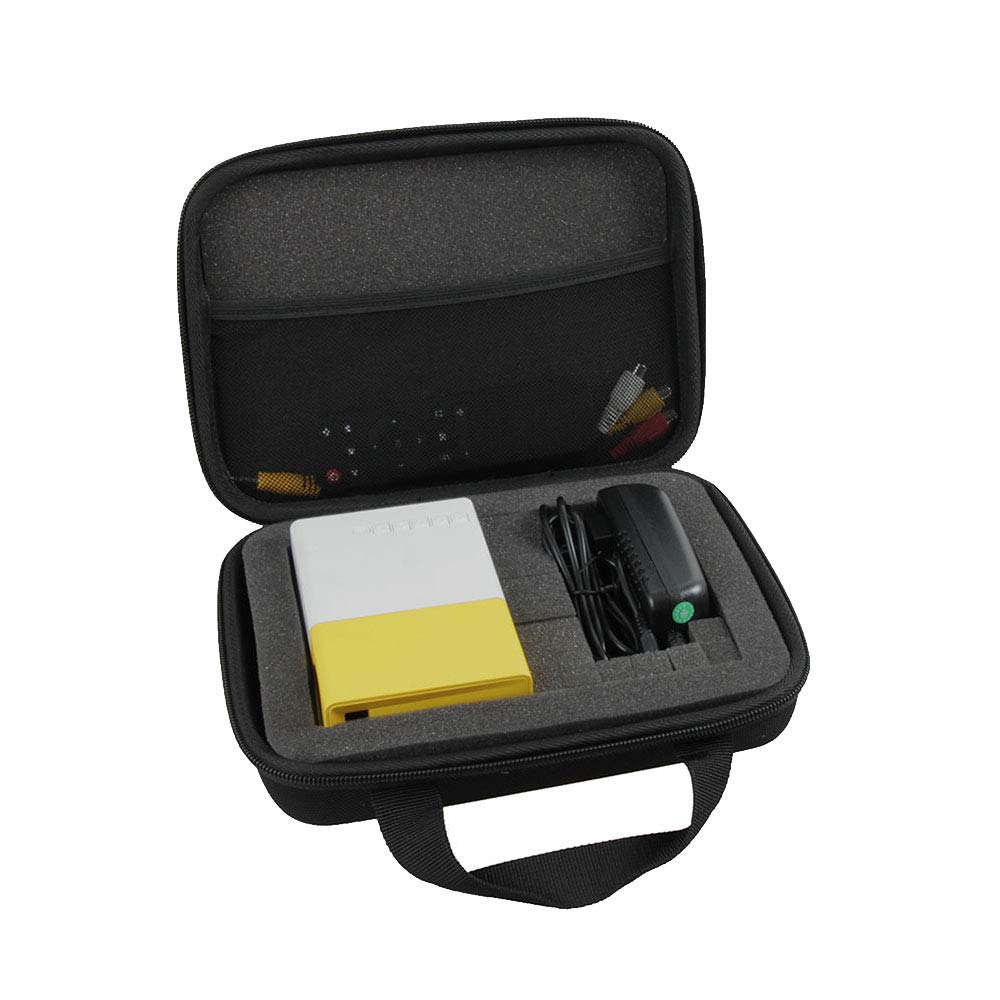 Hermitshell Hard Travel Case for PVO/Meer YG300 / Artlii 2020 New Pocket Projector/Fosa Mini Portable LED Projector (Size 1)