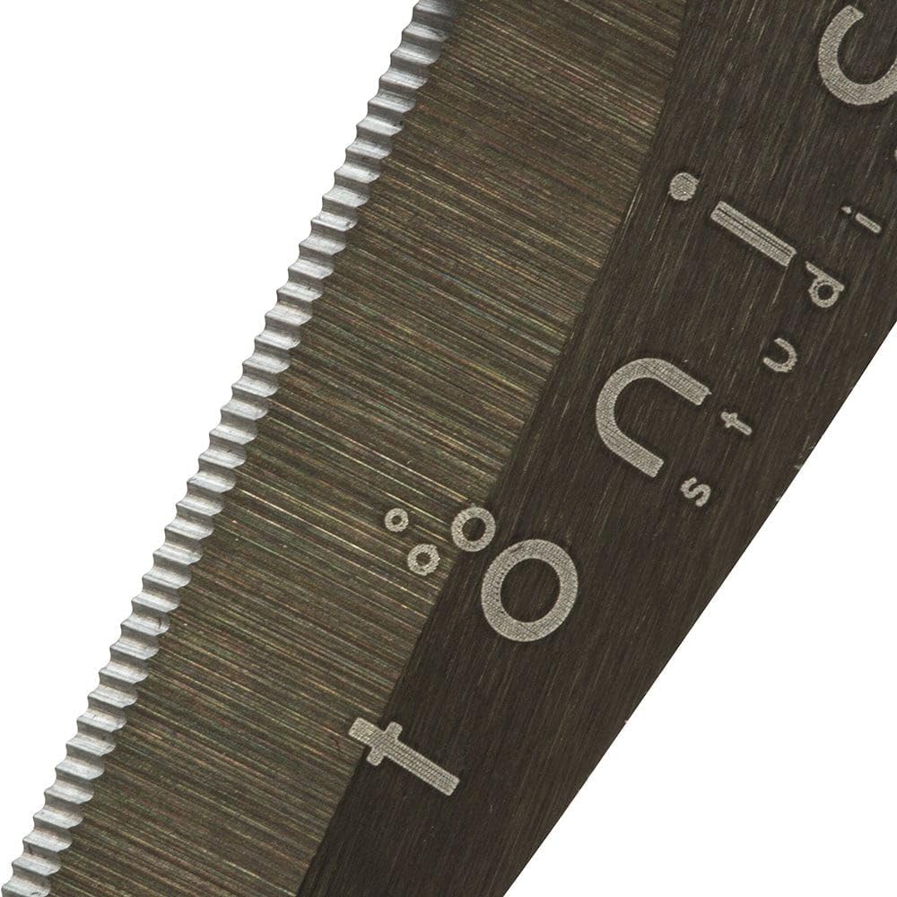 Tonic Studios Tim Holtz 817 Kushgrip Non Stick Micro Serrated Snips, 7" , Red