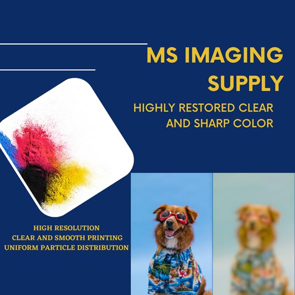 MS Imaging Supply Compatible Toner Replacement for HP CF280X, 80X, Works with: Laserjet Pro 400 M401A, M401D, M401DN, M401DW, M401N, M425DN, M425DW (Black)