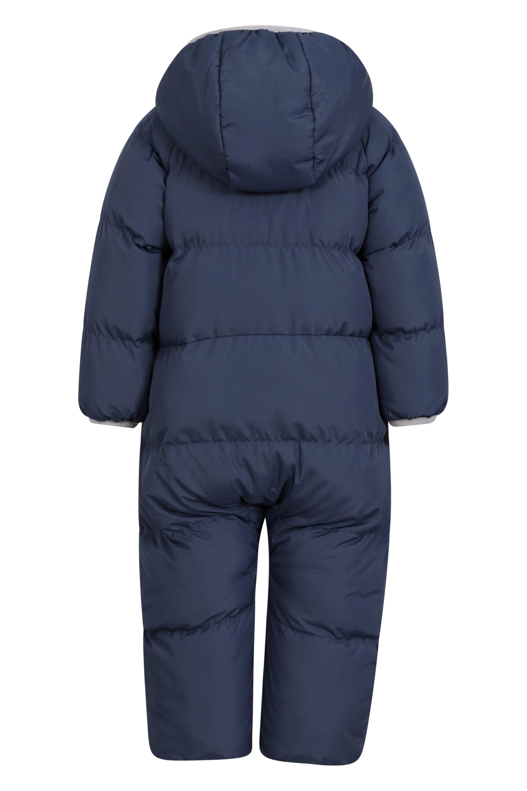 Mountain Warehouse Frosty Toddler Padded Suit - Fleece Lined Snowsuit Navy 12-18 Months