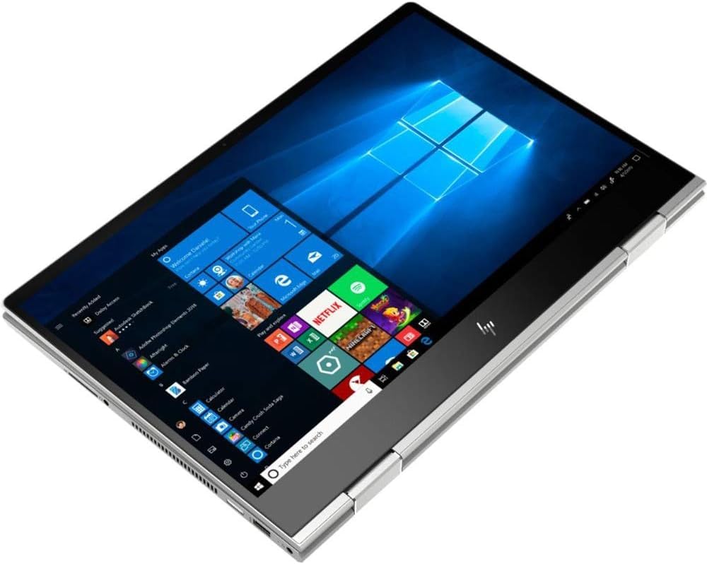 HP Envy X360 2-in-1 Touchscreen Laptop 15.6" FHD i7-10510U Business PC, 32GB RAM, 1TB SSD, Quad-Core up to 4.90 GHz, USB-C, Fingerprint, Backlight Keyboard, B&O Speakers, Webcam, Win 10