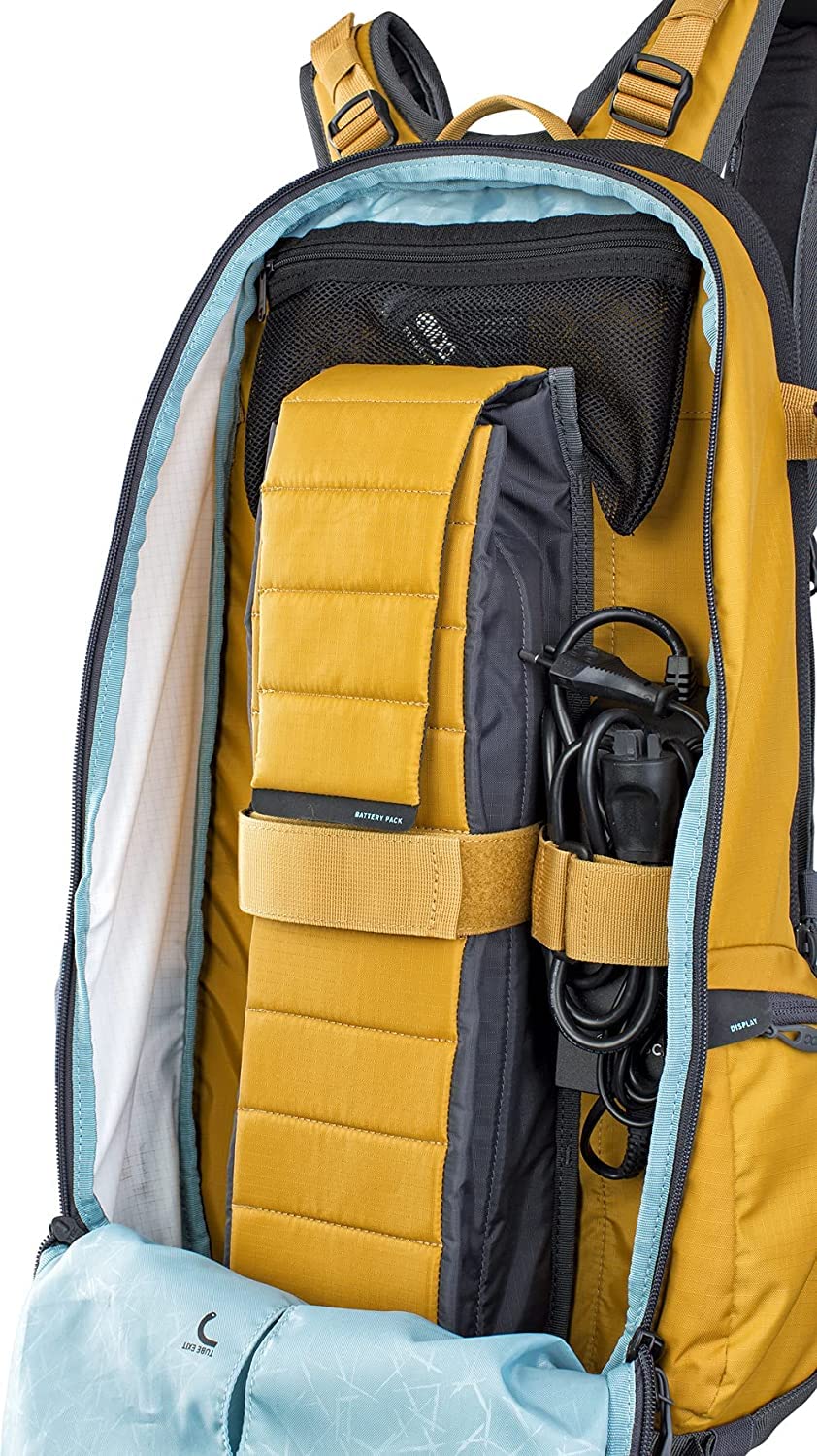 EVOC, FR Trail E-Ride, Protector backpack, 20L, Loam/Carbon Grey, ML