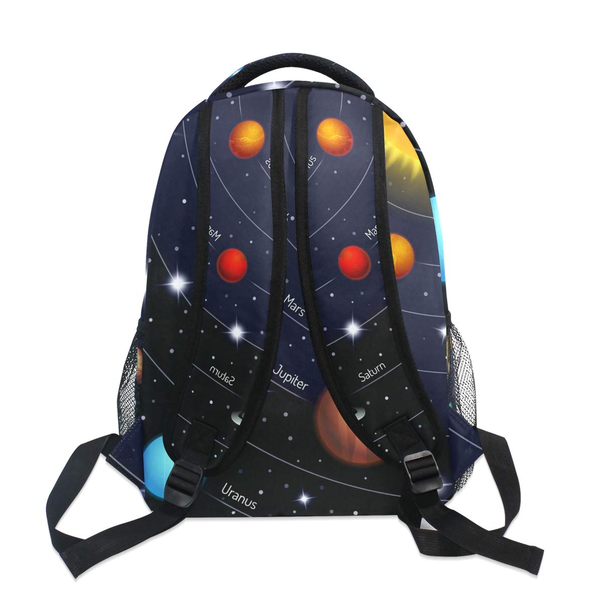 Backpack Universe Space Galaxy Solar System Shoulder Bag Daypack Travel Hiking for Boys Girls Men Women