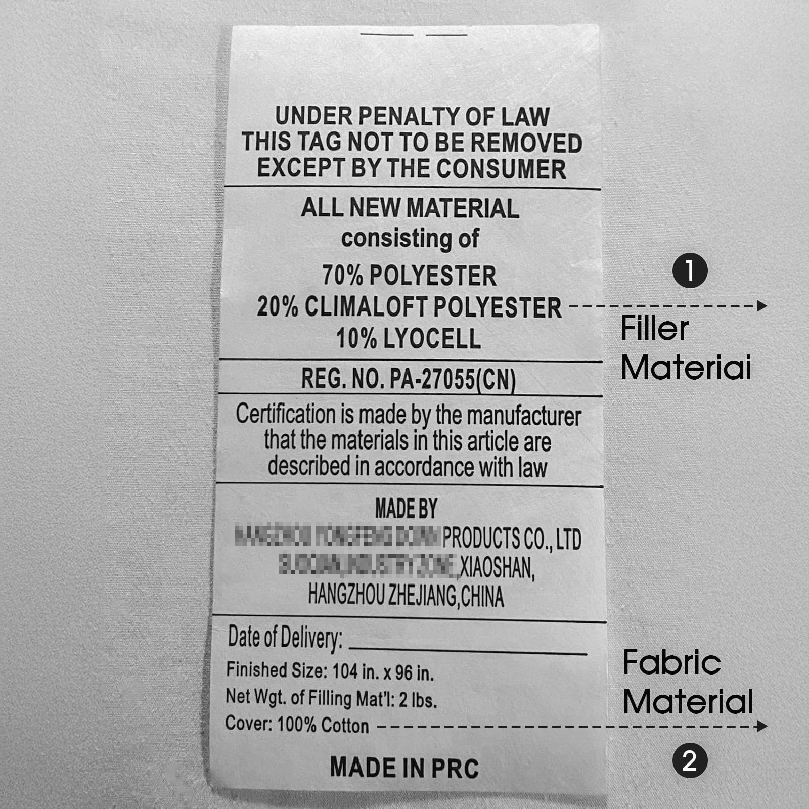 DWR 100% Cotton Fabric Covered Lightweight Down Alternative Comforter Queen, Ultra-Soft Skin-Friendly Cloud Breathable Eucalyptus Microfiber Filled Duvet Insert for Hot Sleeper (88x88, White)