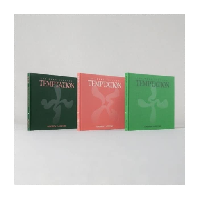 TXT The Name Chapter : TEMPTATION 5th Mini Album CD+Folding poster on pack+Photobook+Lyric book+Sticker pack+Bookmark+Postcard+Photocard+Tracking TOMORROW X TOGETHER (SET(Daydream+Nightmare+Farewell))