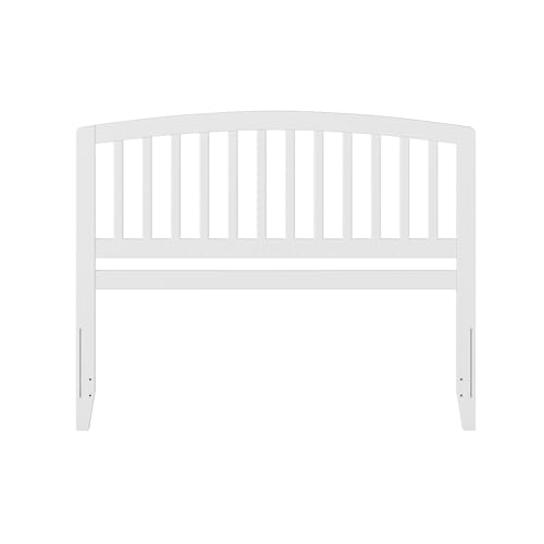 AFI Richmond Queen Size Headboard with Attachable Charger in White