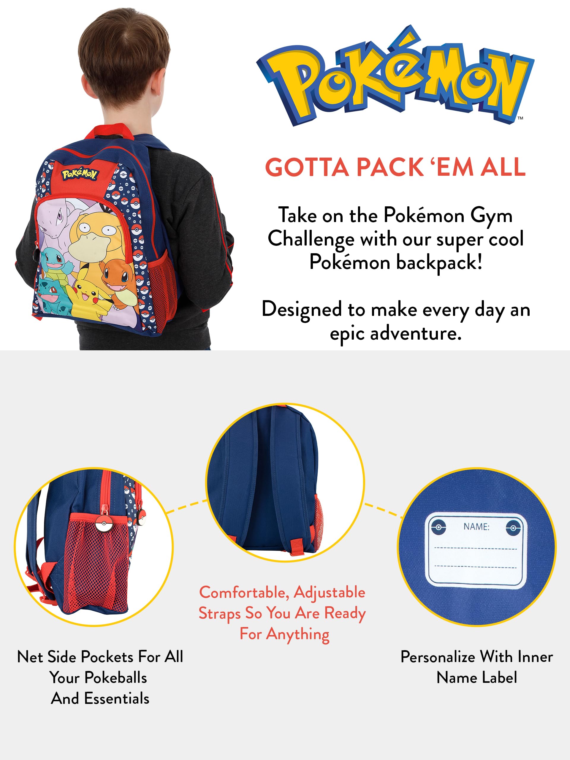Pokemon Kids Backpack